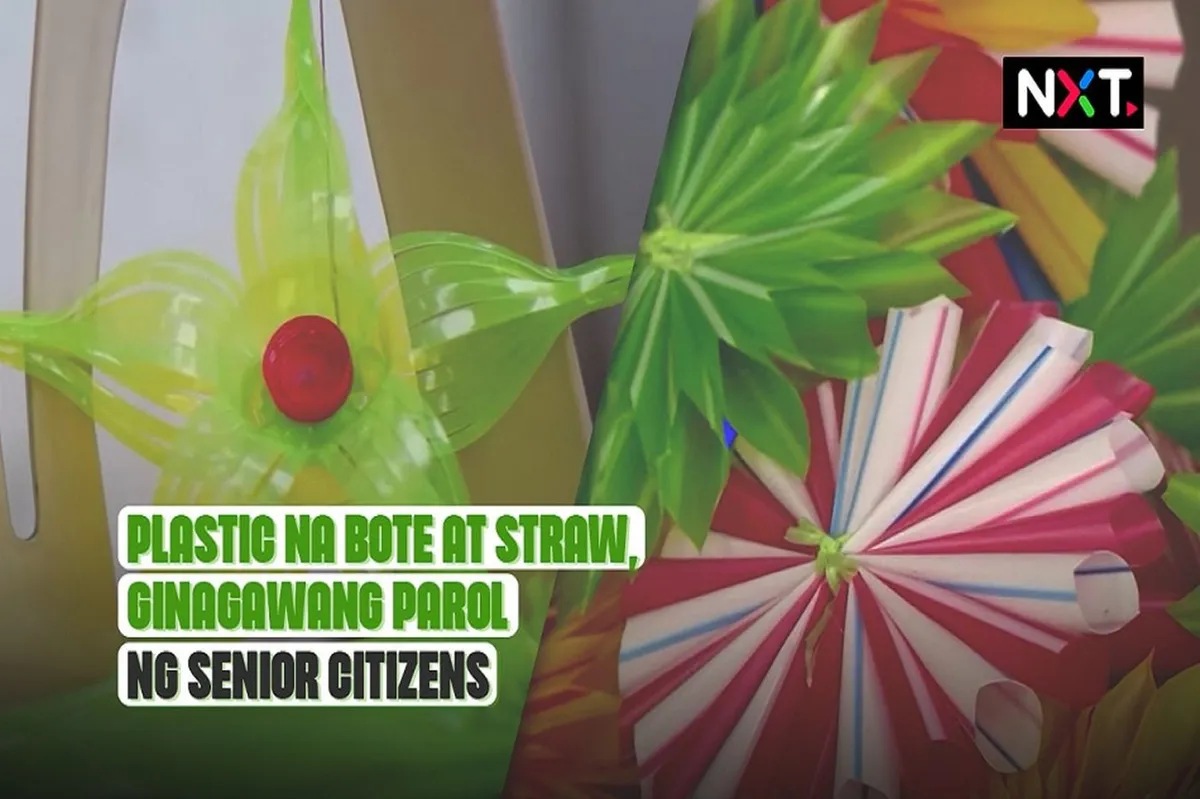 Plastic na bote at straw, ginagawang parol ng senior citizens | ABS-CBN ...