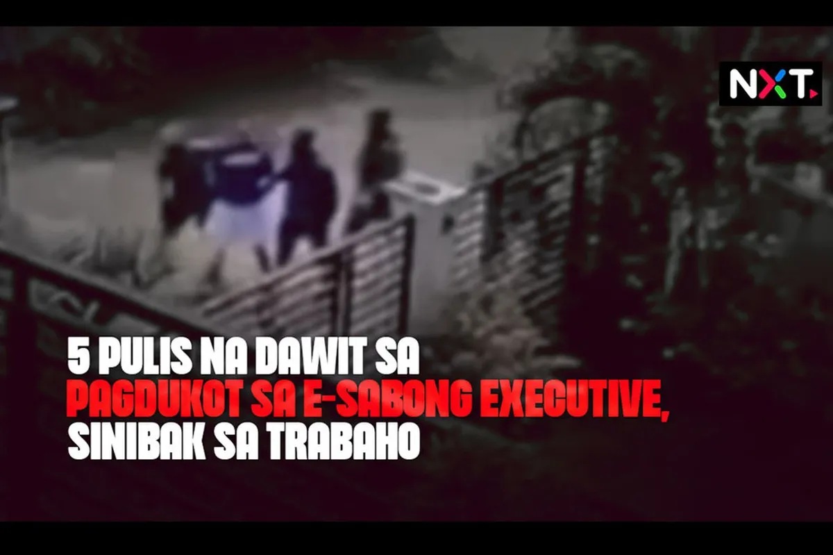 5 pulis na dawit umano sa pagdukot sa e-sabong executive, sinibak sa trabaho | ABS-CBN News