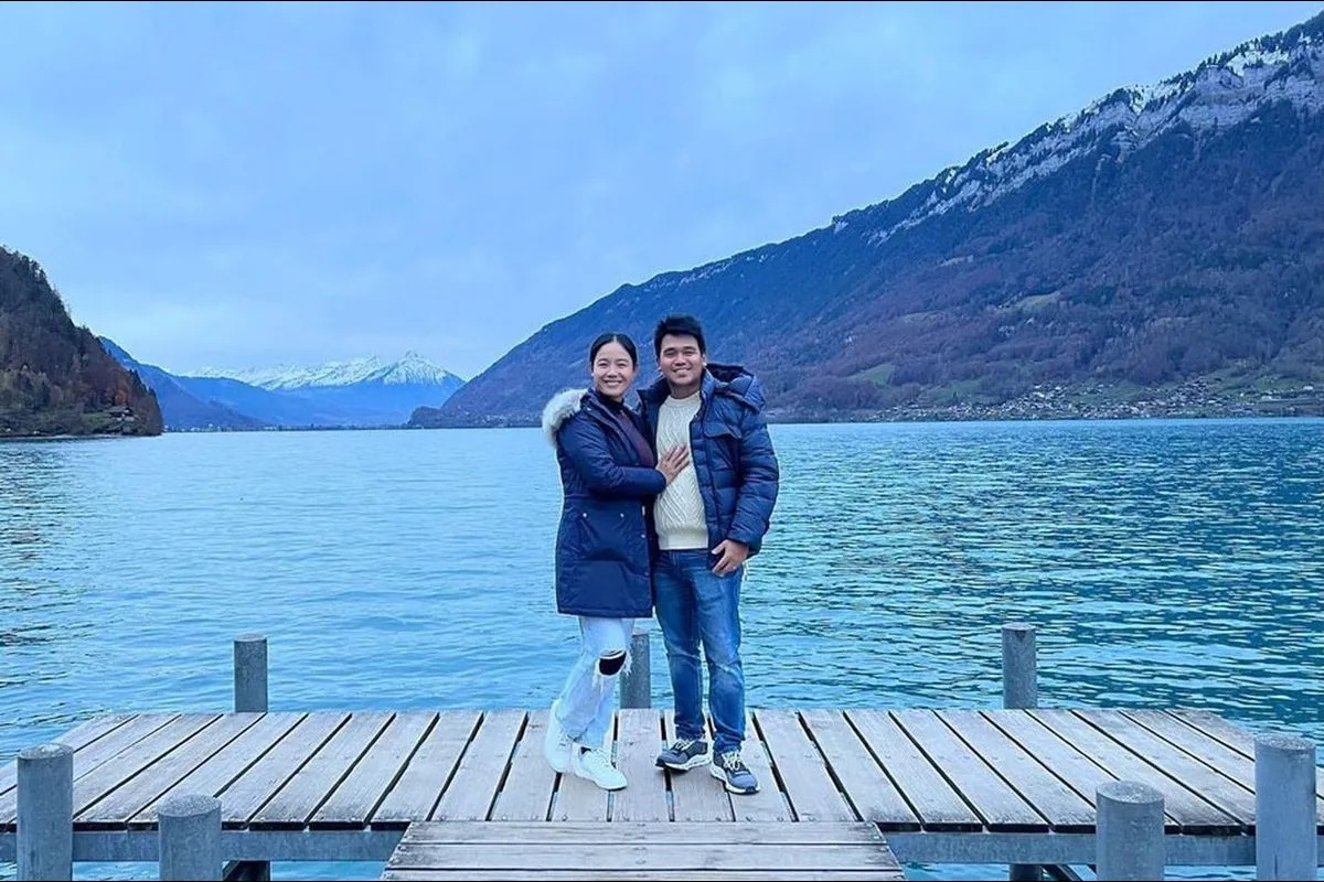 LOOK: Ritz Azul, husband share 'CLOY' moment in Switzerland | ABS-CBN ...