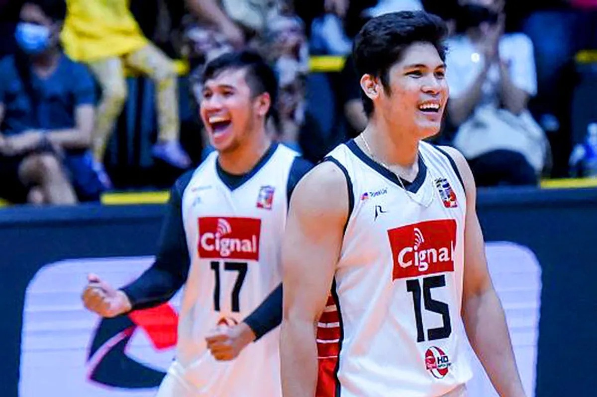 Spikers' Turf: Cignal tops Navy, sets titular clash with NU-Sta. Elena ...