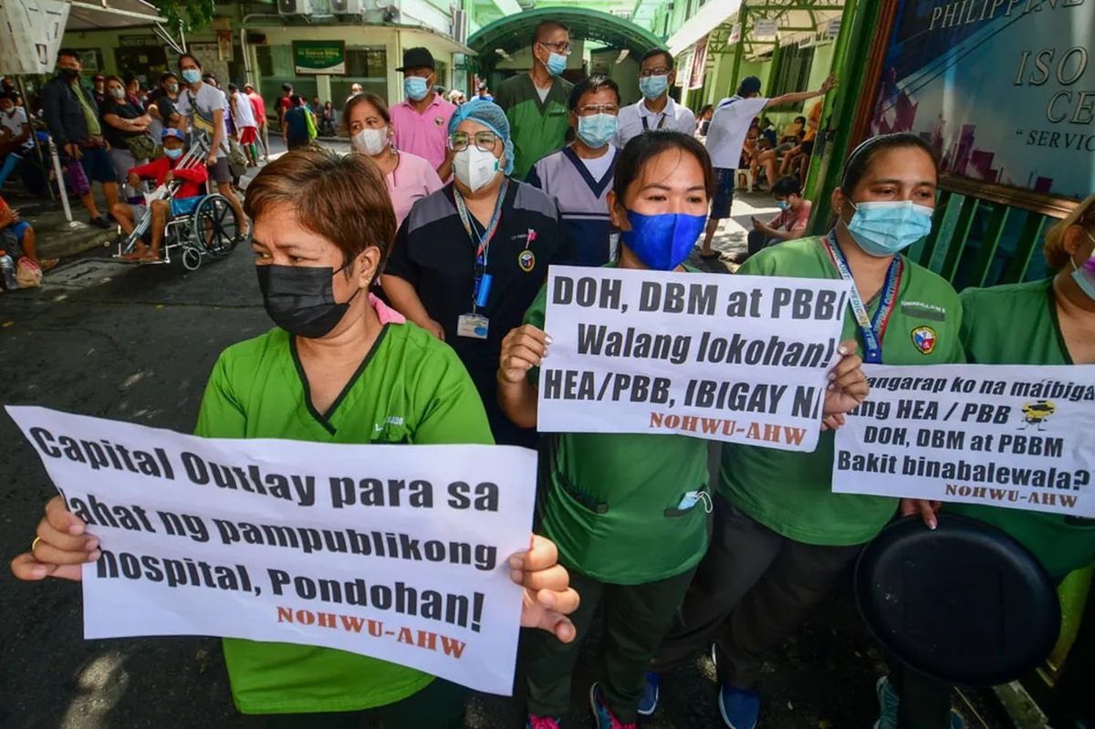 Health workers call for release of health emergency allowance | ABS-CBN ...