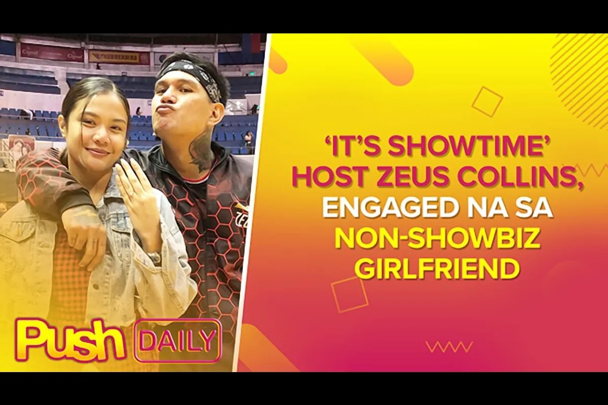 ‘It’s Showtime’ host Zeus Collins, engaged na sa non-showbiz girlfriend ...