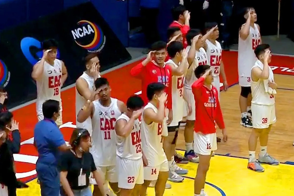 NCAA: EAC weathers Doromal outburst to beat Arellano in OT | ABS-CBN Sports