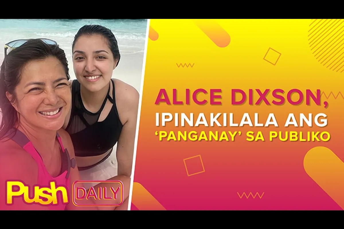 Alice Dixson, ipinakilala na ang ‘panganay’ na anak | PUSH Daily | ABS ...