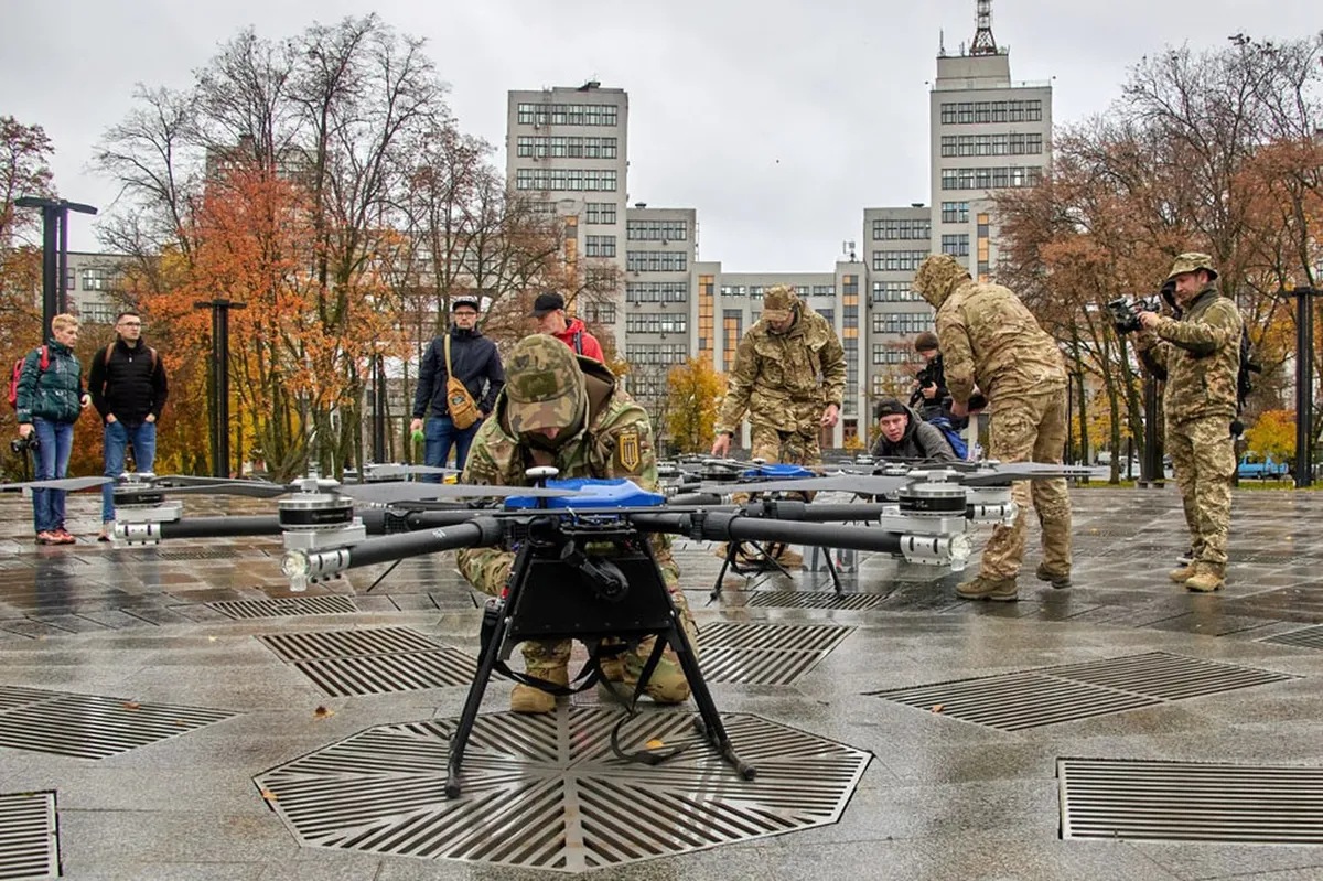 Ukraine deploys 'battle drones' | ABS-CBN