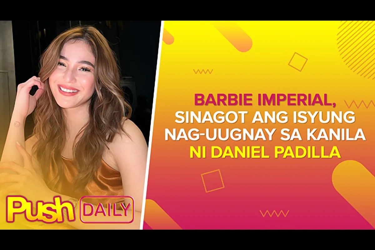 Barbie Imperial, sinagot ang isyung nag-uugnay sa kanila ni Daniel ...