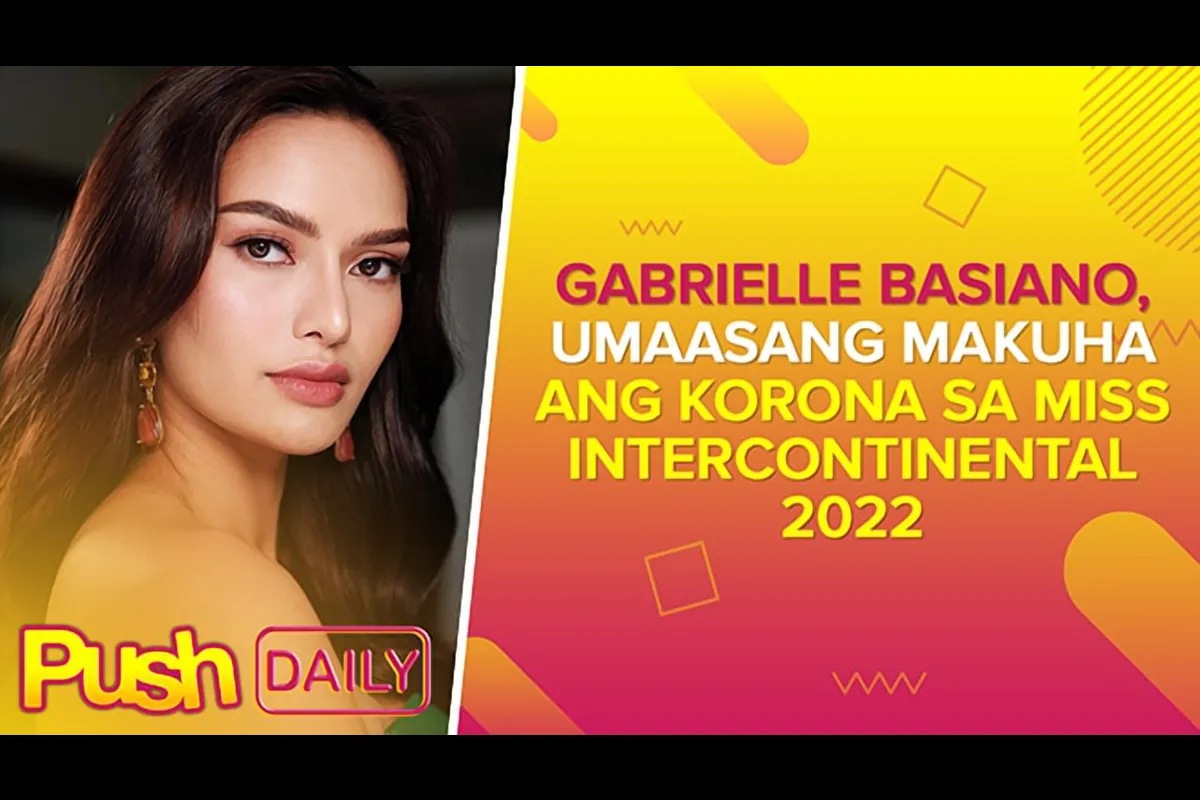 Gabrielle Basiano, umaasang makuha ang korona sa Miss Intercontinental ...