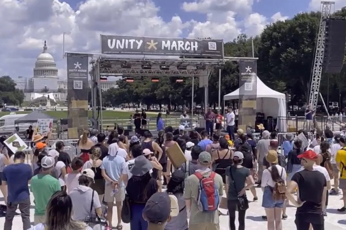 First AAPI Unity March held in Washington D.C. | ABS-CBN News