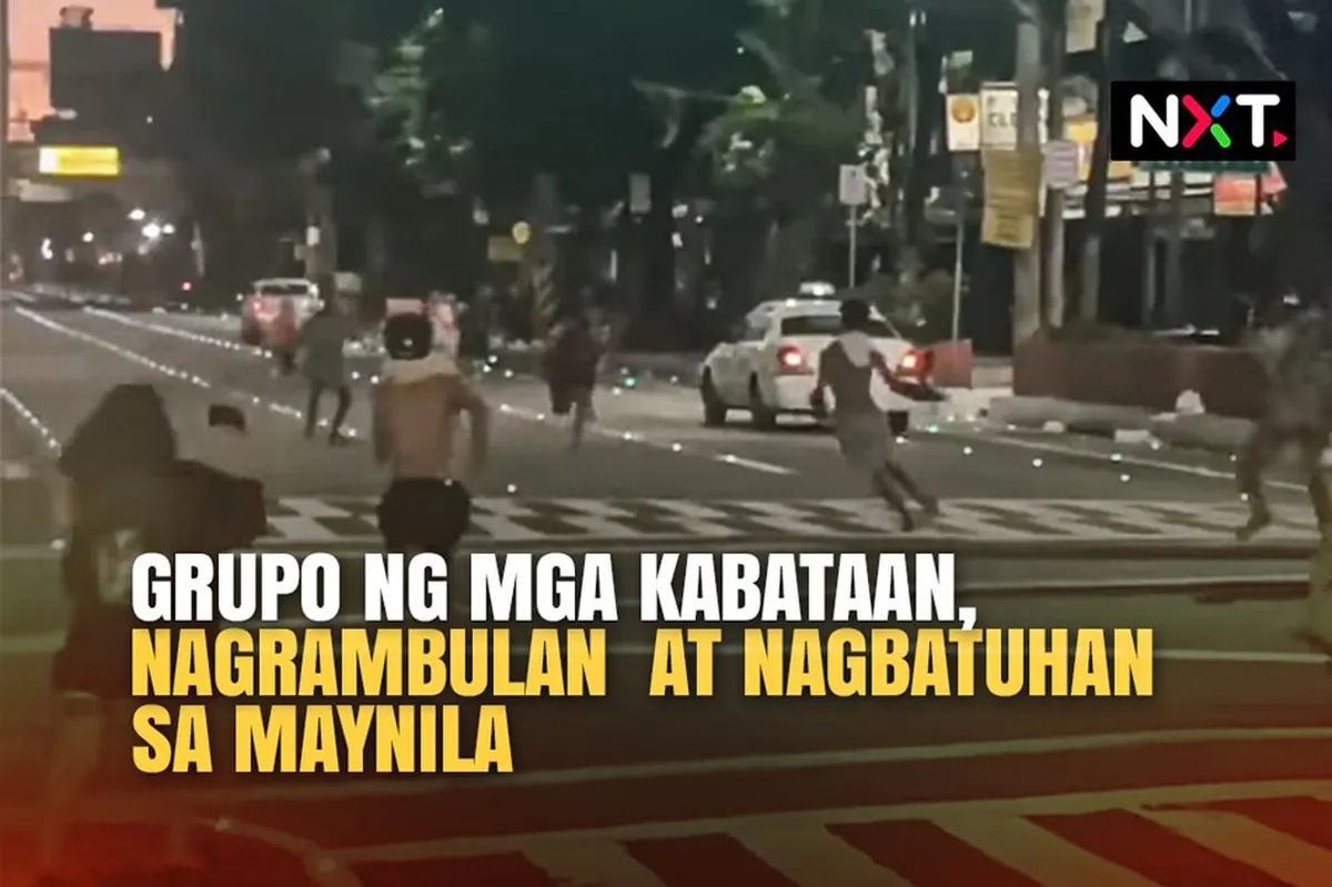 Grupo ng mga kabataan, nagrambulan at nagbatuhan sa Maynila | ABS-CBN News Grupo ng mga kabataan, nagrambulan at nagbatuhan sa Maynila | ABS-CBN News