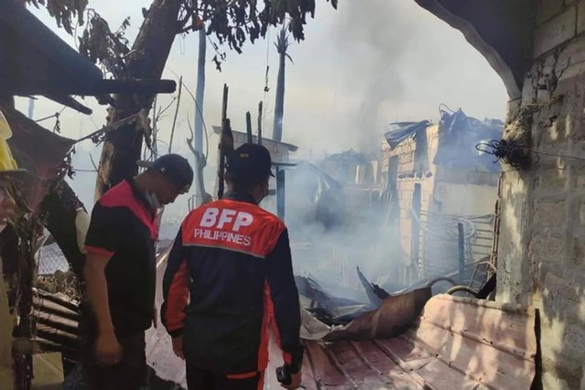 Fire hits Valenzuela residential area; 100 families affected | ABS-CBN News