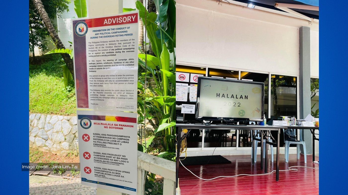 Mga Pinoy sa Malaysia, patuloy sa pakikilahok sa Halalan 2022 | ABS-CBN ...