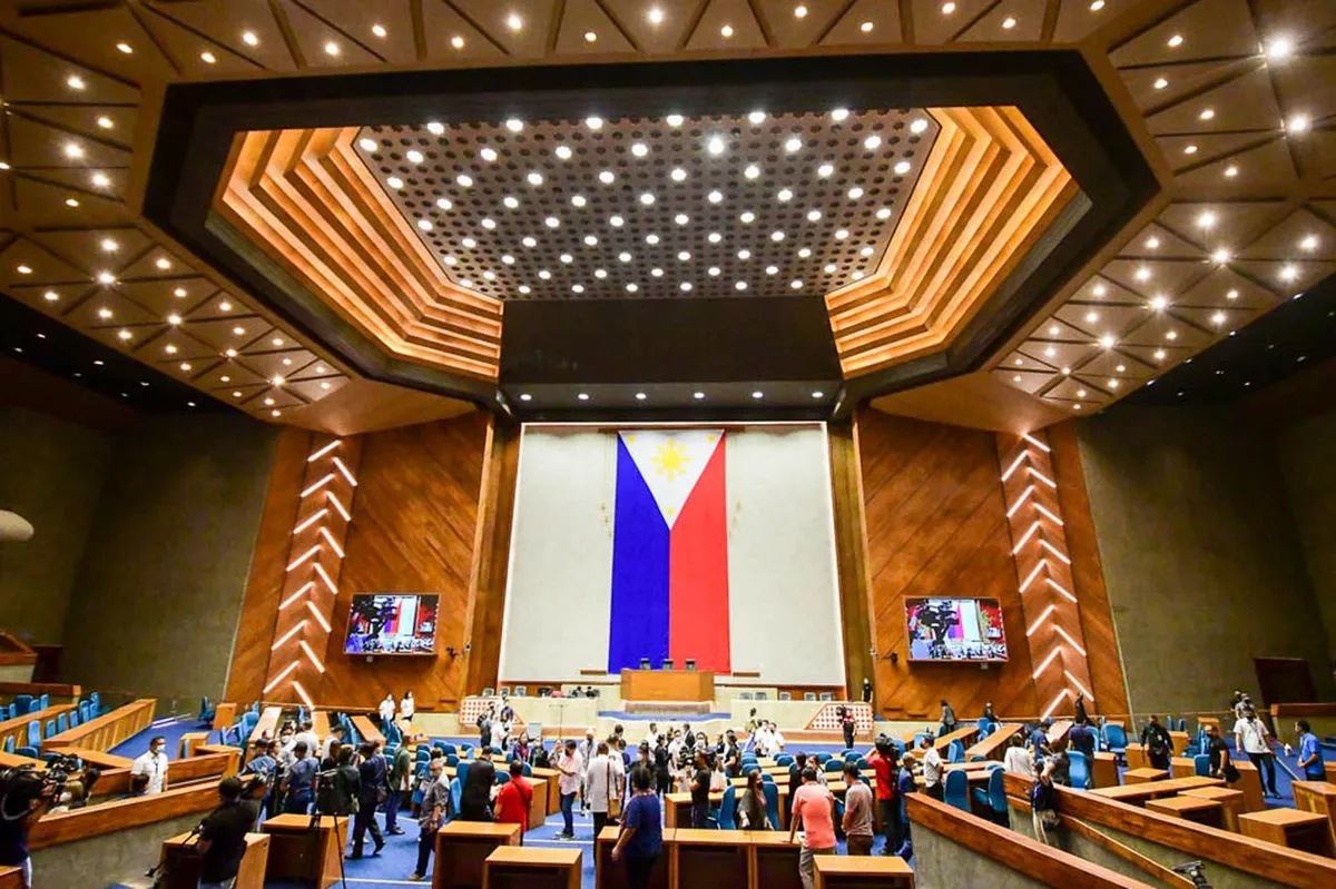 LOOK: Newly renovated House plenary hall | ABS-CBN News