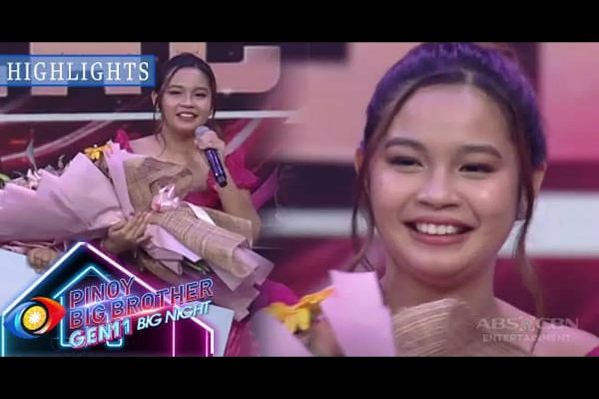 Big Night: Kolette Madelo is the 3rd Big Placer! | PBB Gen 11 | ABS-CBN ...