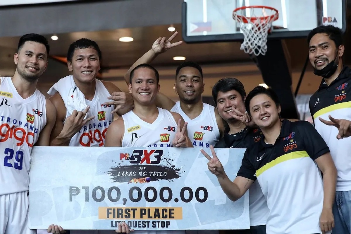PBA 3x3: Vosotros torches Purefoods in final, lifts TNT to Leg 3 crown | ABS-CBN Sports