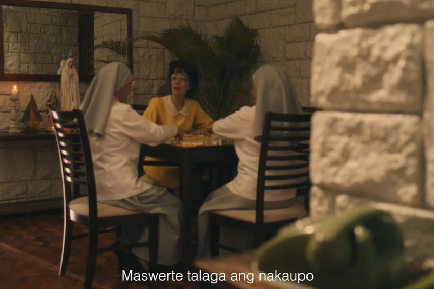 'Abominable': Nun hits mahjong scene in 'Maid in Malacañang' | ABS-CBN News