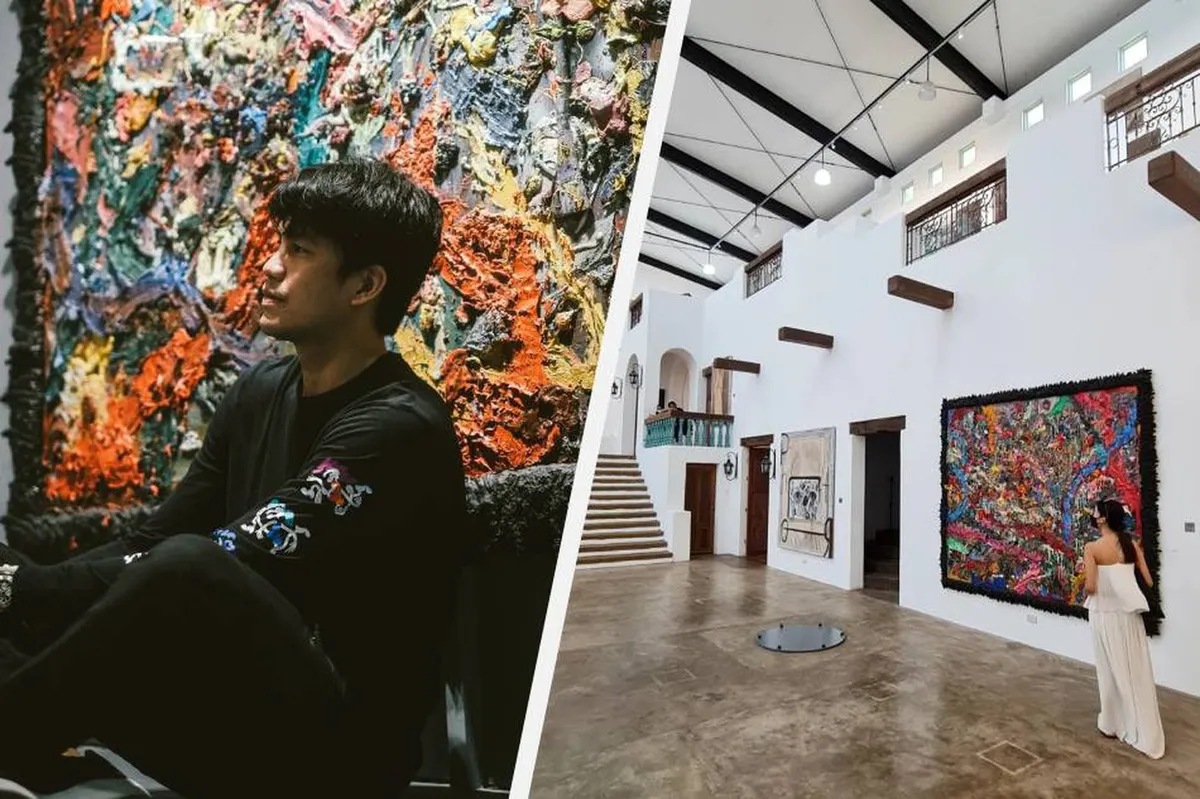JC Intal's artwork on display at Pinto Art Museum | ABS-CBN Lifestyle