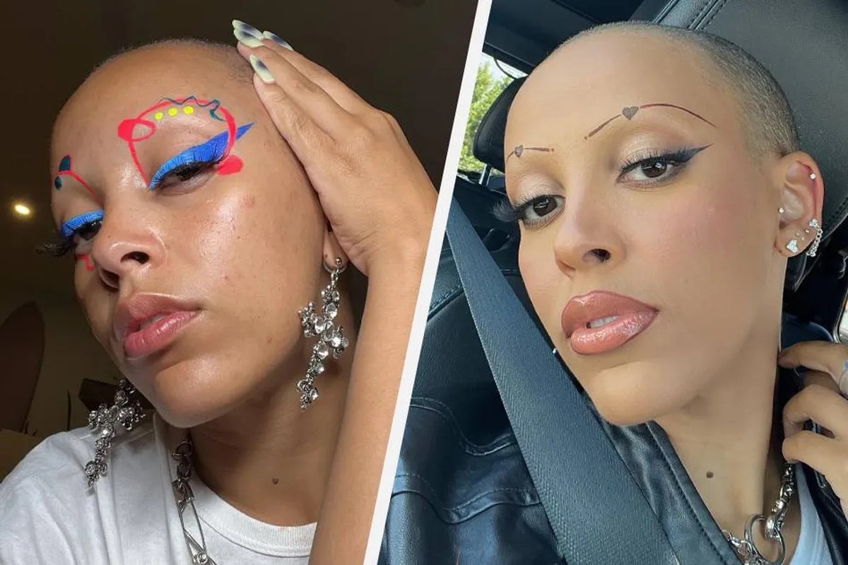 LOOK: Doja Cat rocks new shaved head | ABS-CBN Entertainment