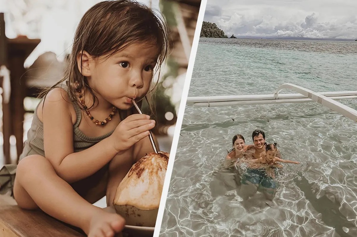 'My world': Anne, Erwan share snaps of Dahlia in Siargao | ABS-CBN ...