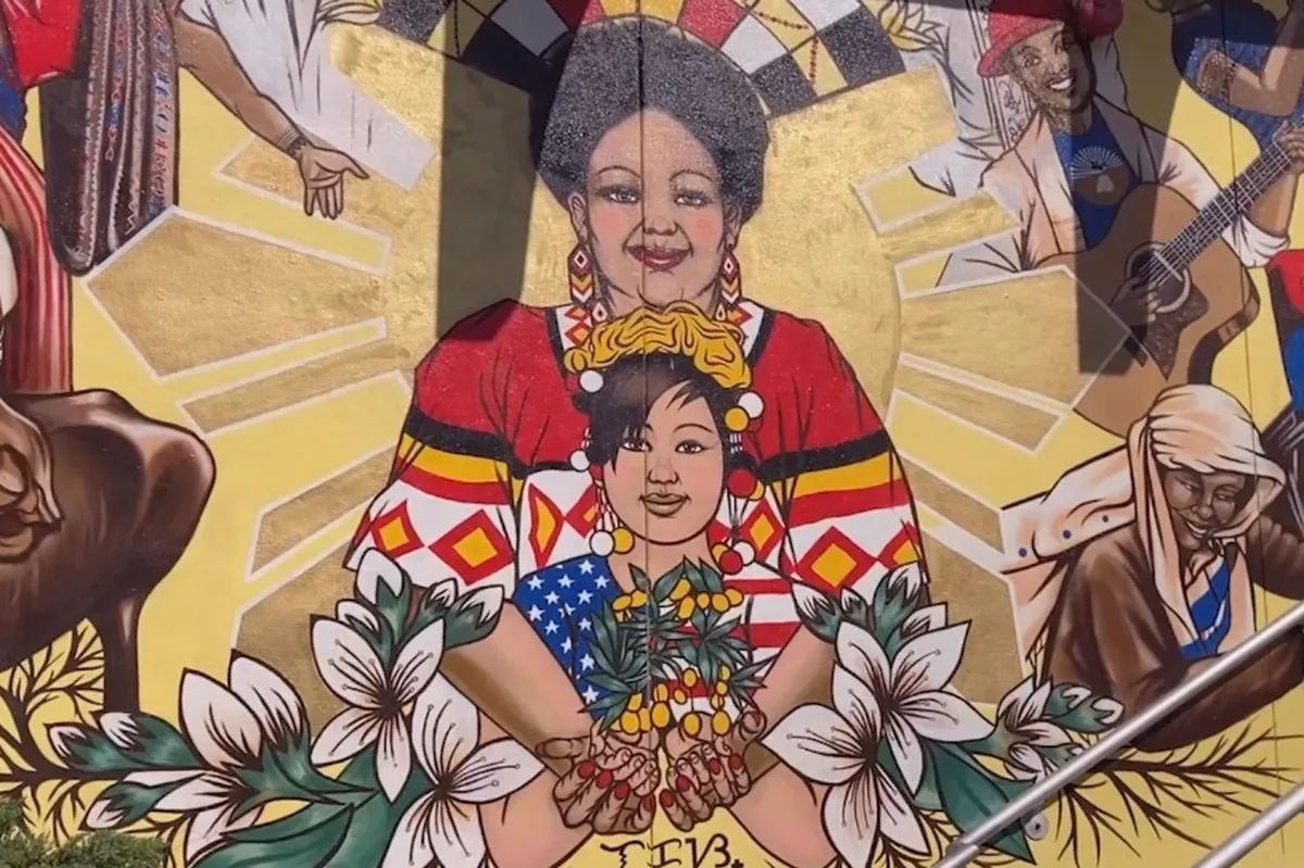 Mural by Fil-Am artist displayed at Jacksonville's cultural landmark ...