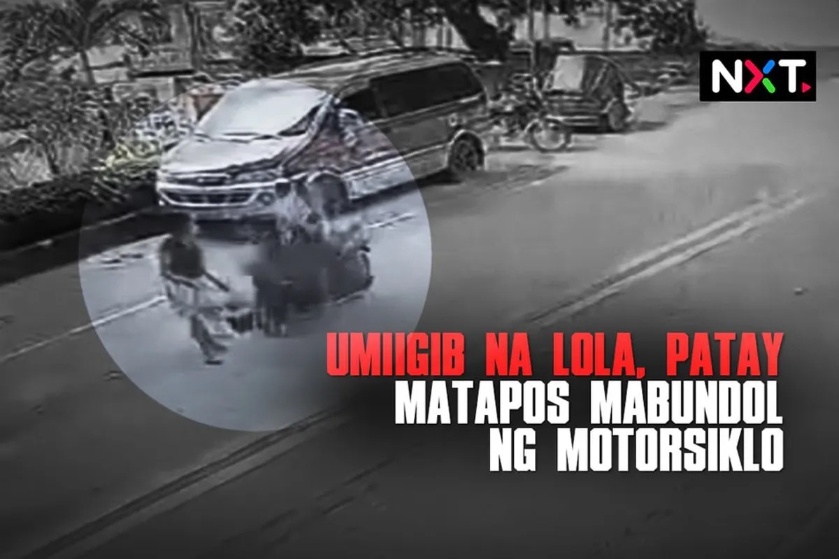 Umiigib na lola, patay matapos mabundol ng motorsiklo | ABS-CBN News Umiigib na lola, patay matapos mabundol ng motorsiklo | ABS-CBN News