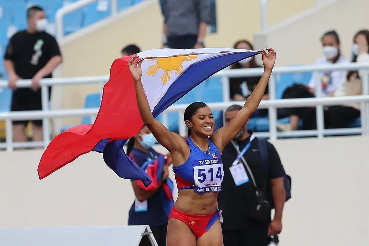 SEA Games: Kayla Richardson gets the gold in women's 100m | ABS-CBN Sports