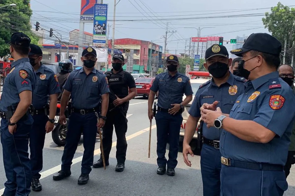 Manila Police District mahigpit ang ipinapatupad na seguridad | ABS-CBN ... Manila Police District mahigpit ang ipinapatupad na seguridad | ABS-CBN ...