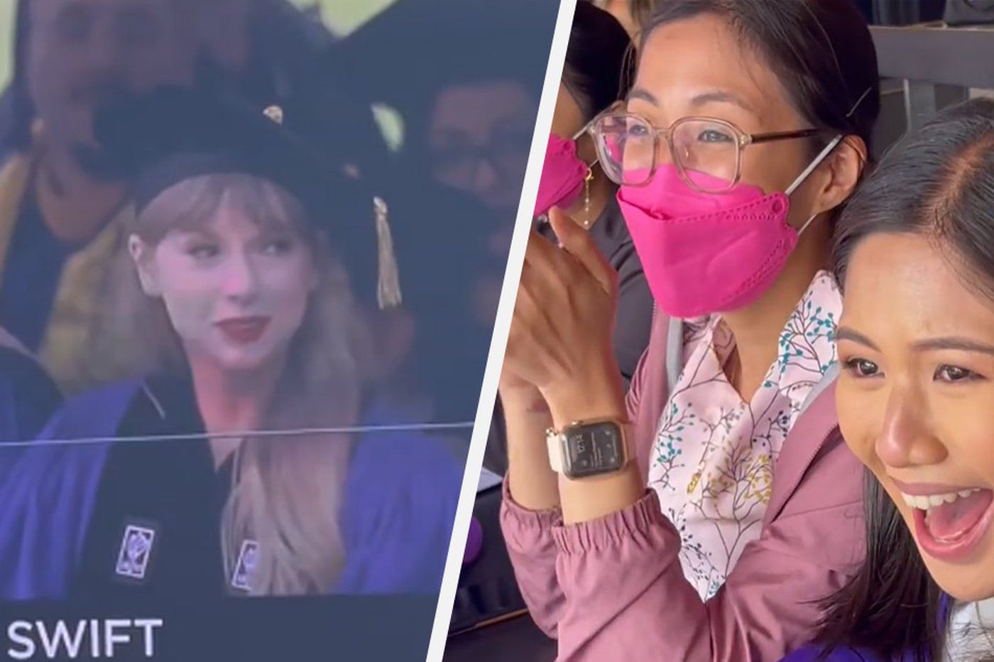 Robredo sisters fangirl over Taylor Swift in NYU graduation | ABS-CBN ...