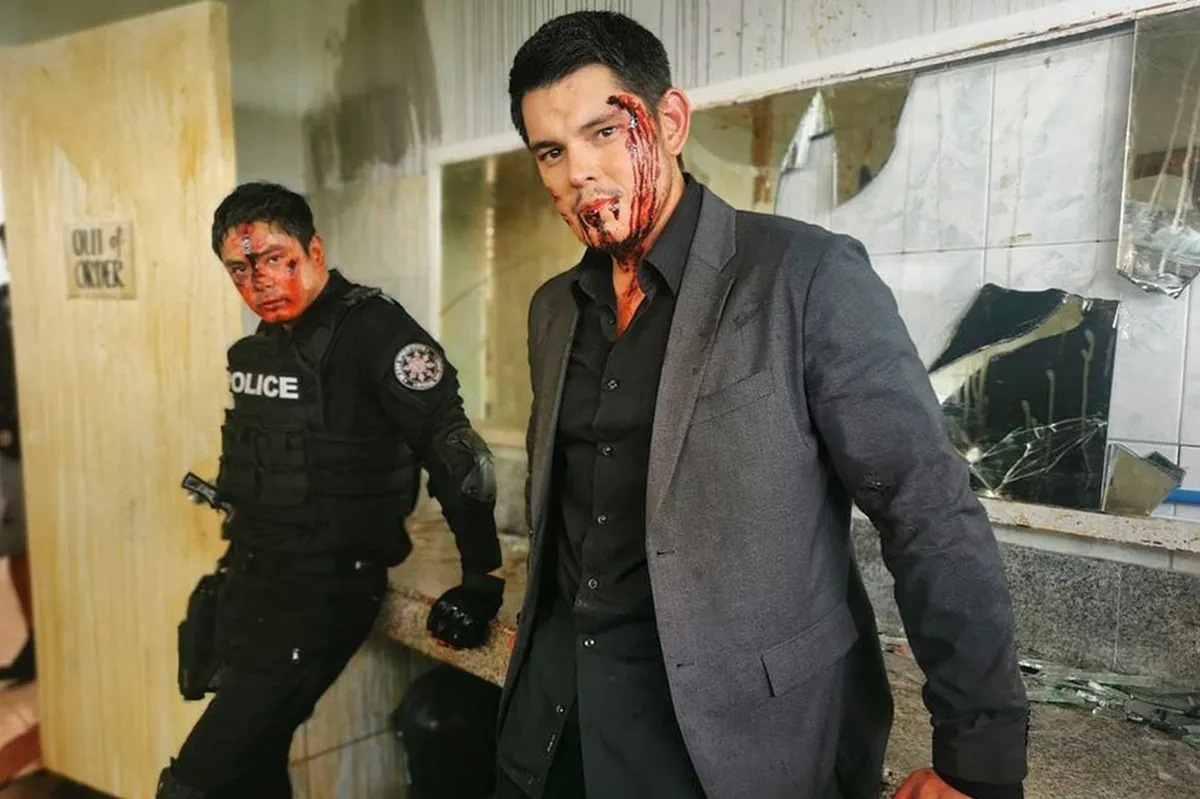 LOOK: Coco Martin, Richard Gutierrez on set of last fight in ‘Ang ...