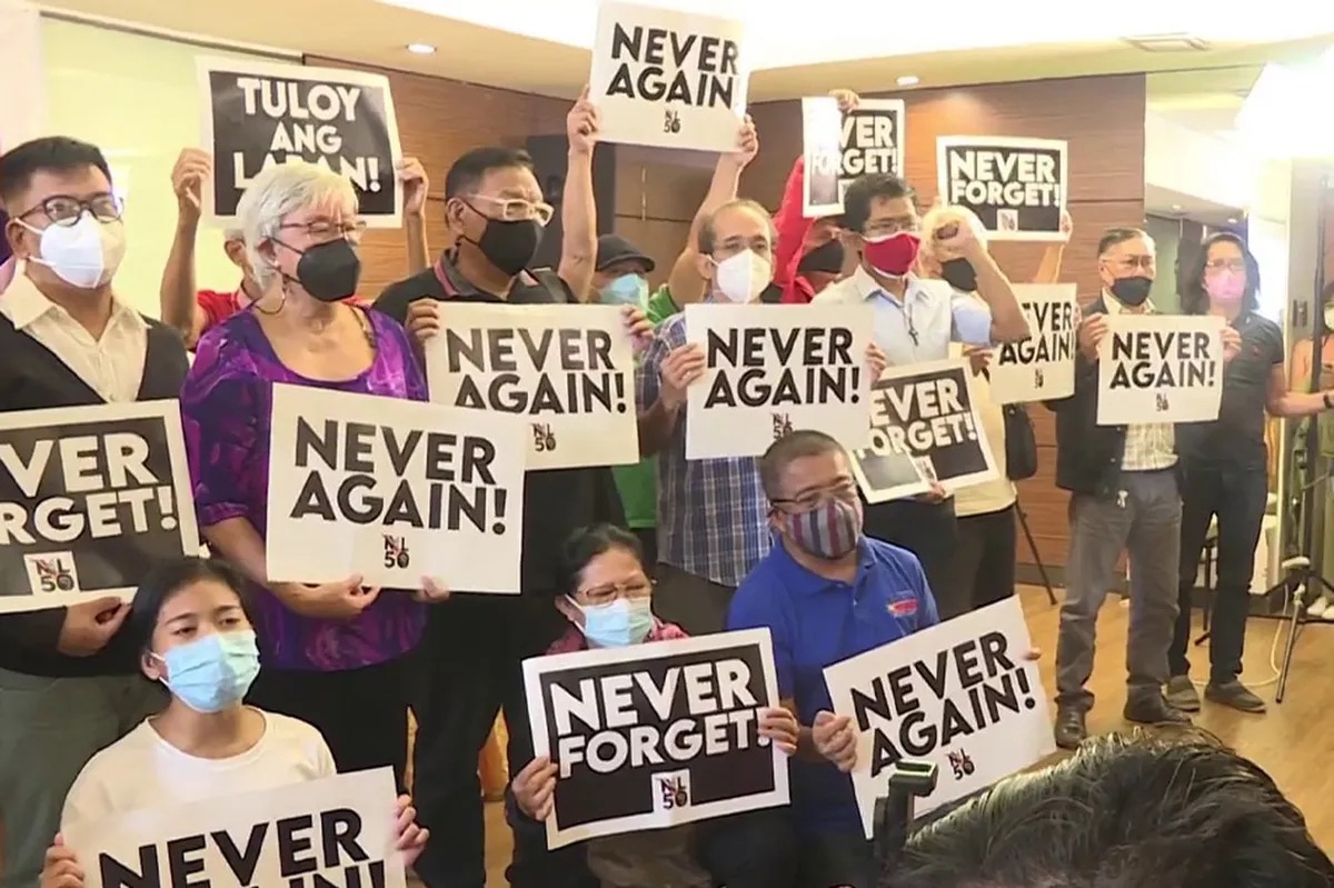 Campaign to highlight Marcos regime abuses launched | ABS-CBN News