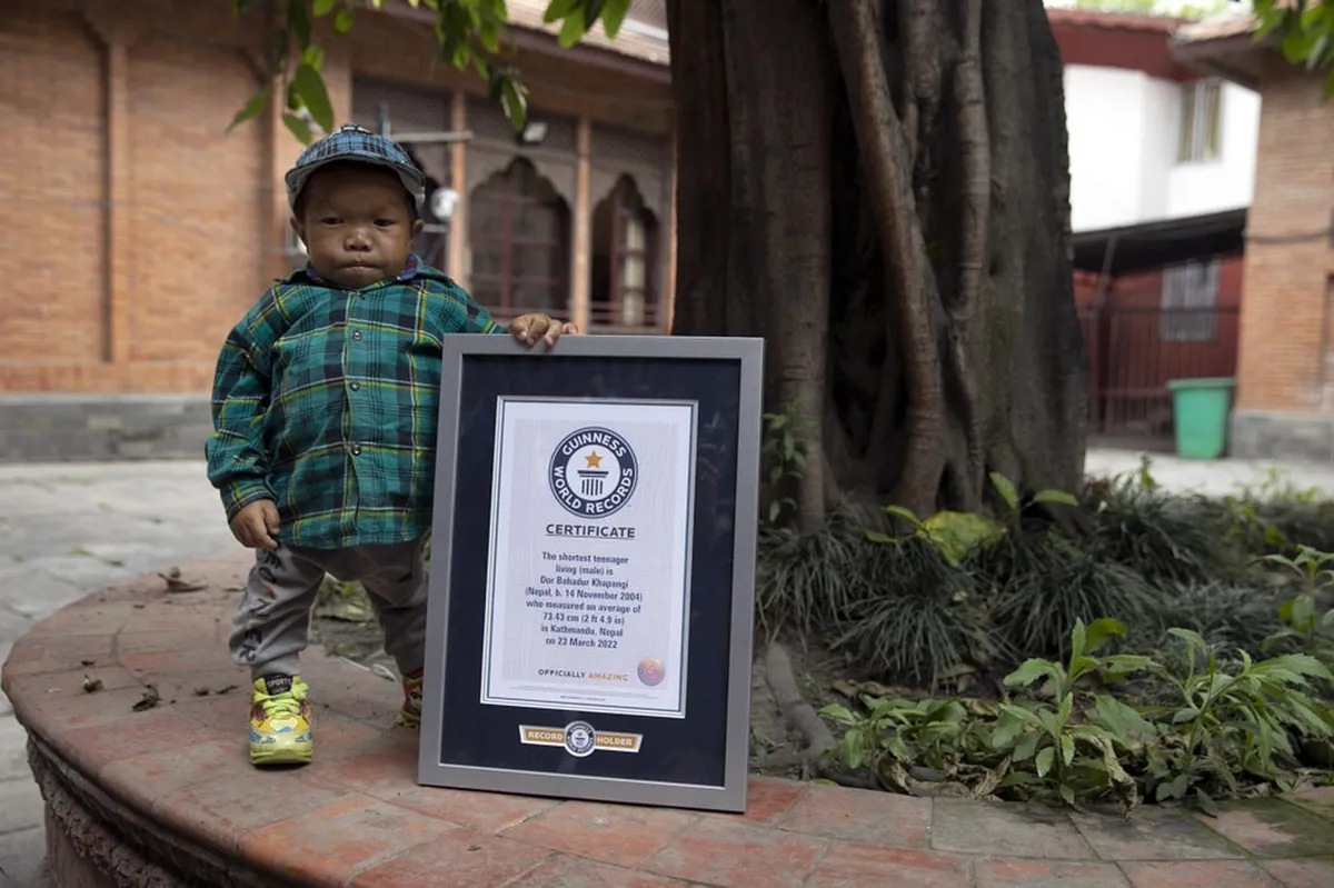 Guinness World Records names Nepalese world's shortest teenager | ABS ...