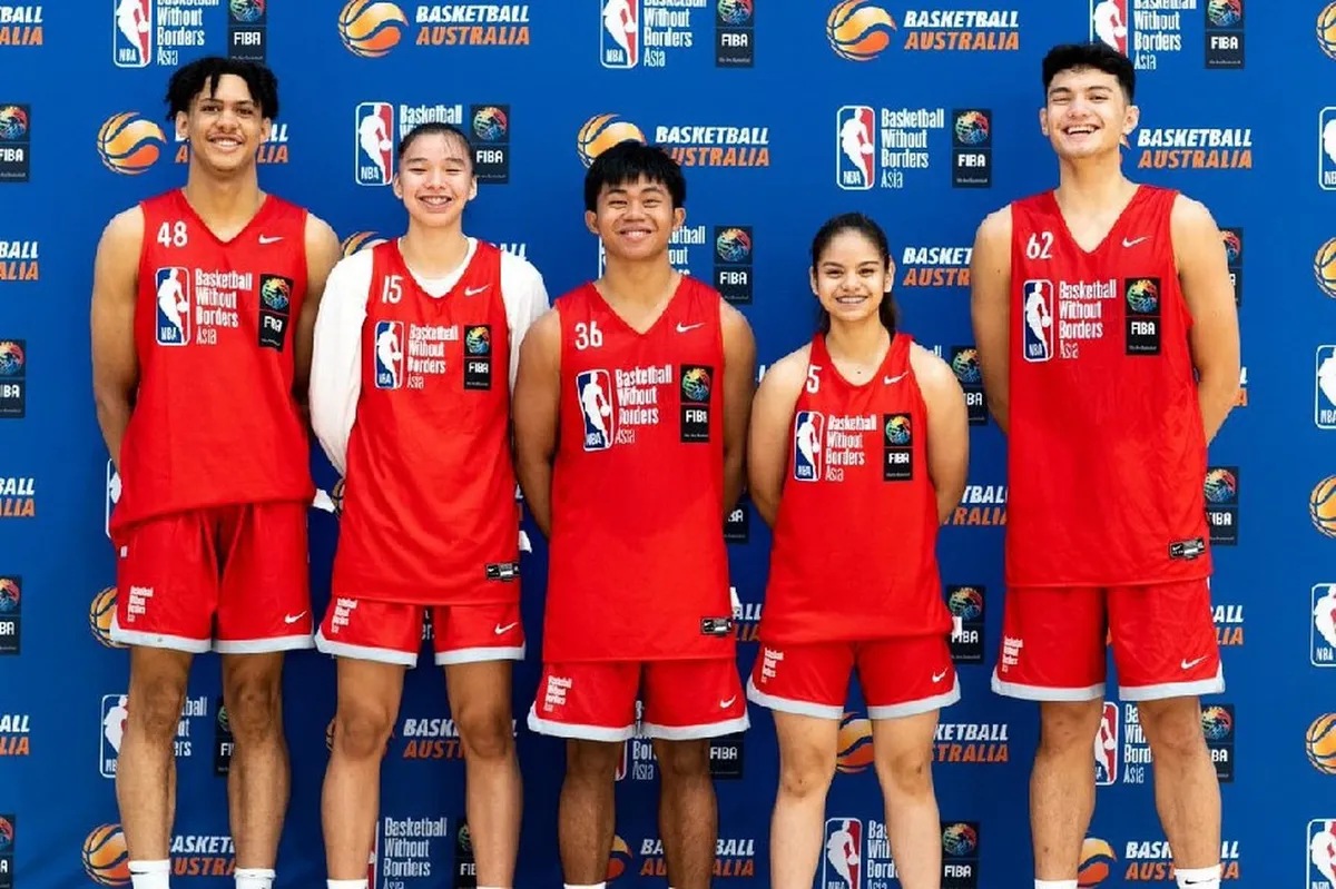 WATCH: Young Pinoy players shine in Basketball Without Borders camp ...
