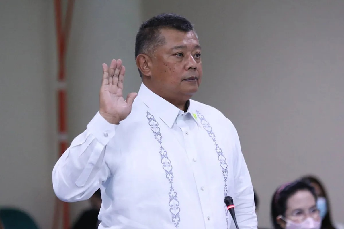 DOJ chief Remulla makes first public appearance since son’s arrest ...
