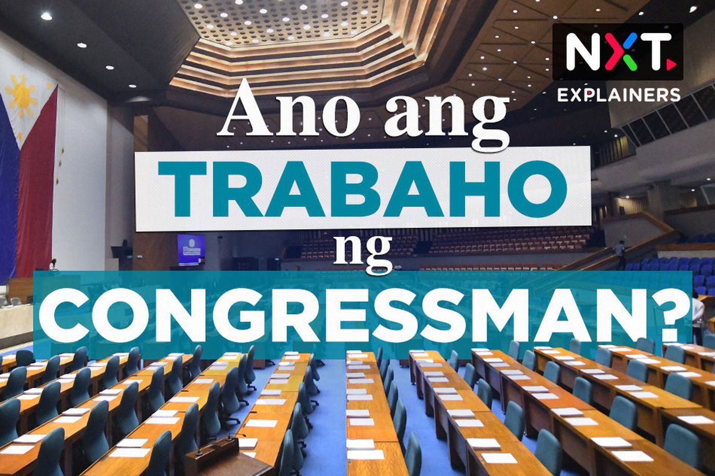 Ano ang trabaho ng congressman? | ABS-CBN