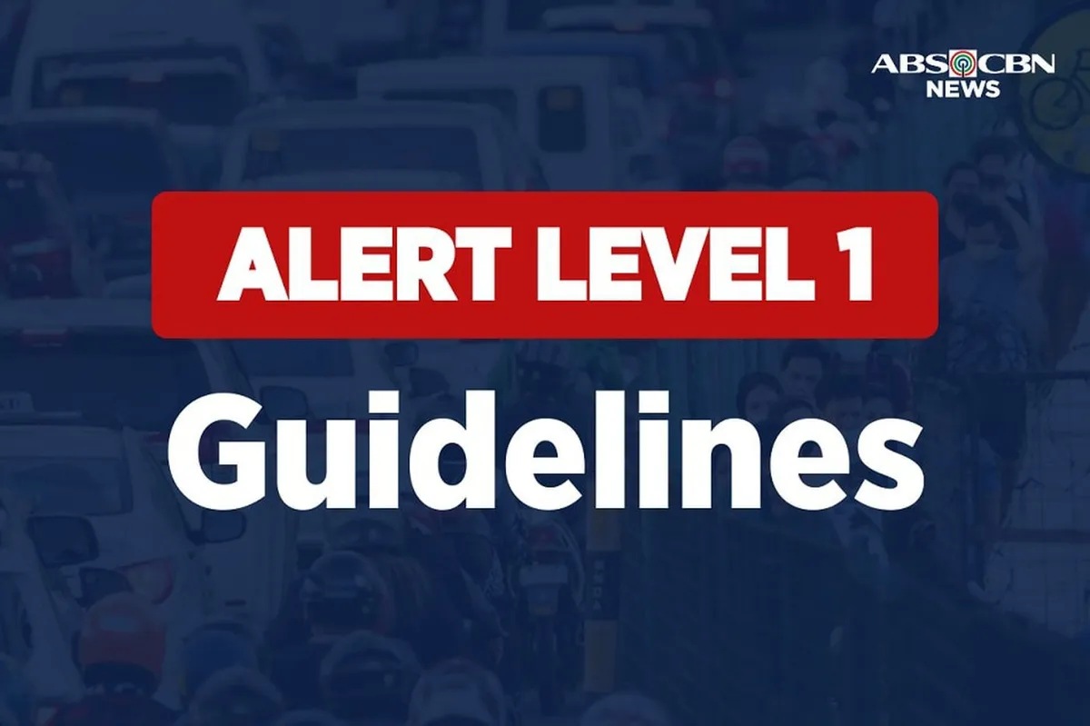 New guidelines under Alert Level 1 | ABS-CBN