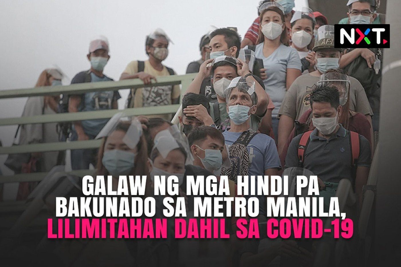 Galaw ng mga hindi pa bakunado sa Metro Manila, lilimitahan dahil sa COVID1-19 | ABS-CBN News