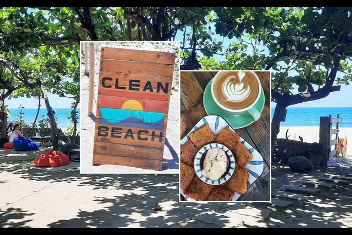Sit Back, Relax, And Keep The Beach Clean At This Cafe In LU! | ABS-CBN ...