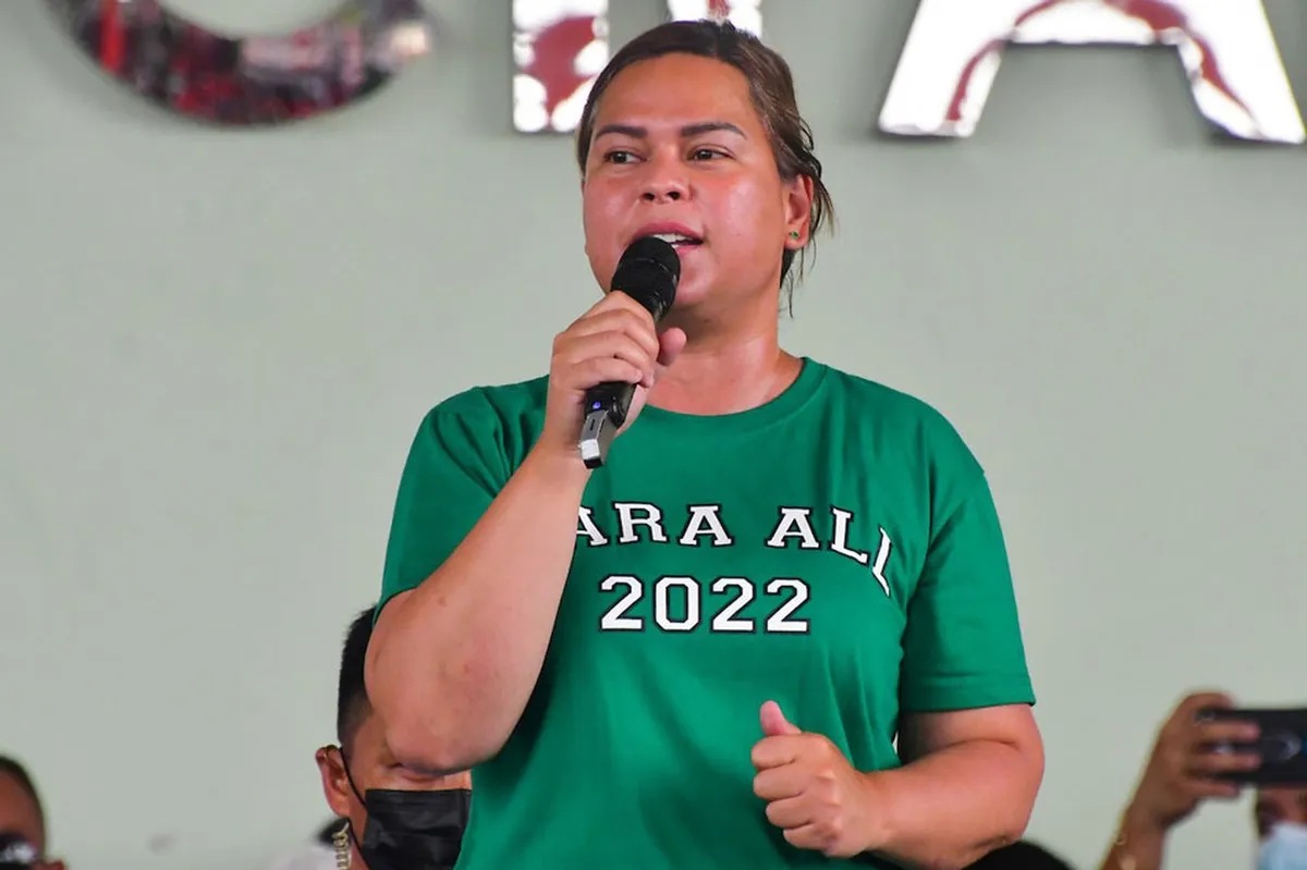 Sara Duterte tells supporters: 'Throw burgers' at bashers | ABS-CBN News