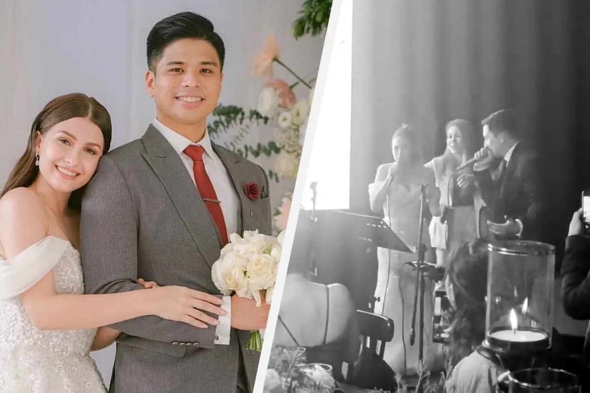 WATCH: Sam Concepcion sings 'Dati' in Tippy Dos Santos' wedding | ABS ...