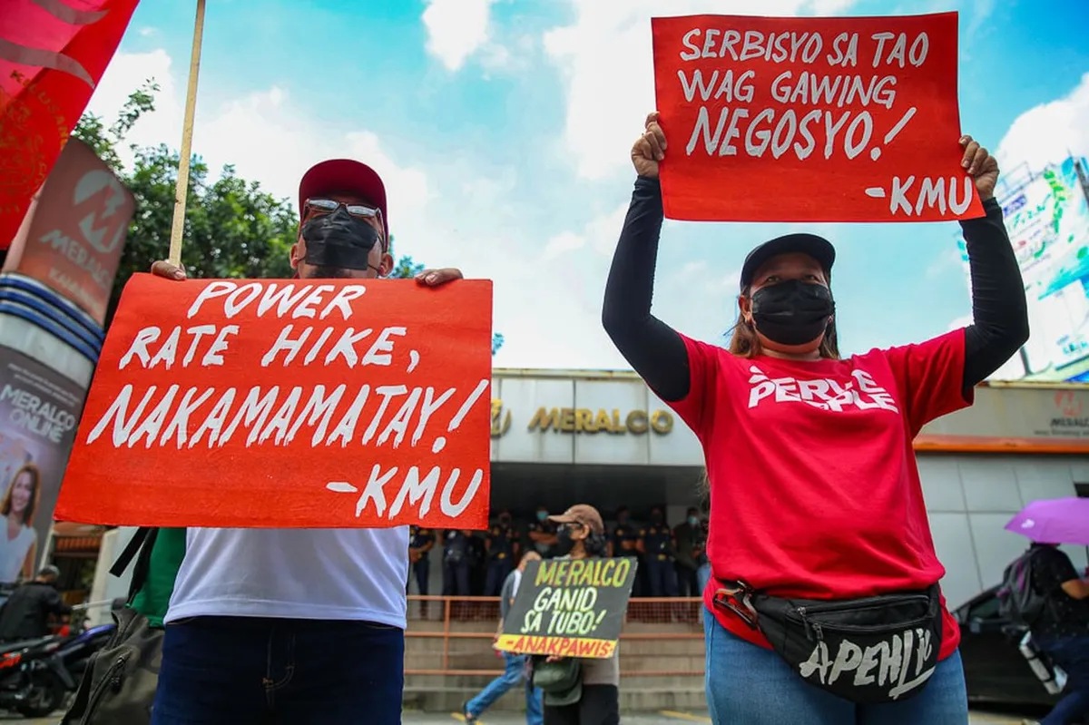 Kilusang Mayo Uno protests against power rate increase | ABS-CBN News