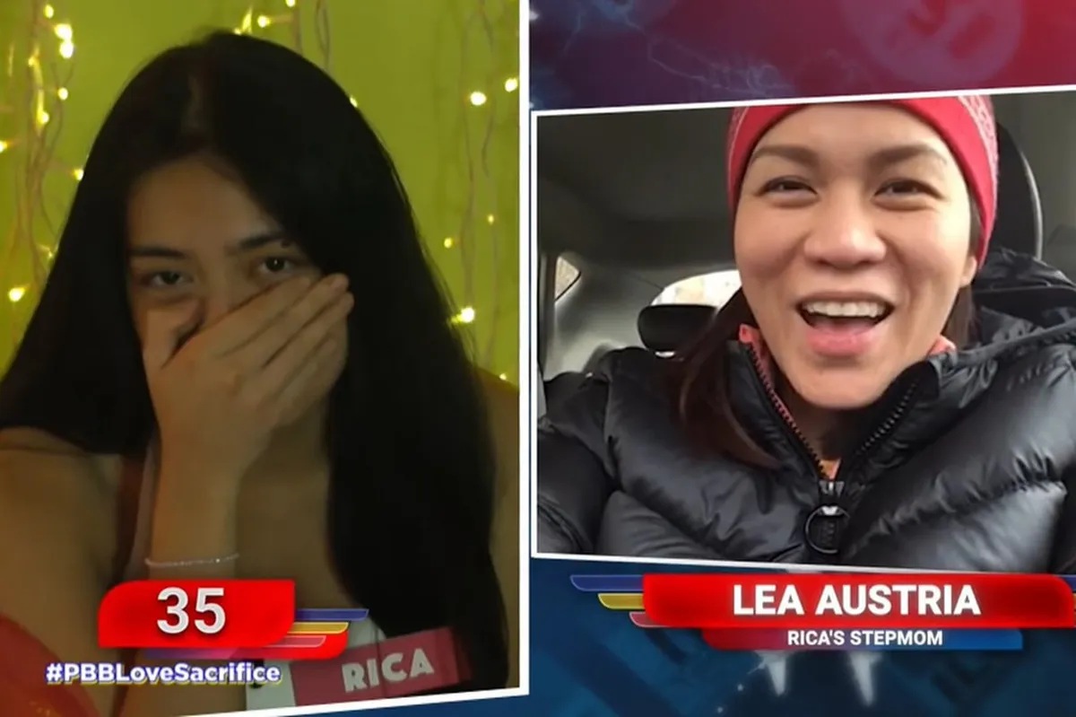 PBB: Rica Kriemhild tears up as stepmom gives surprise message | ABS ...