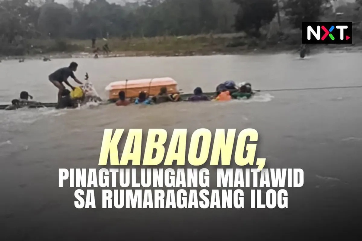 Kabaong, pinagtulungang maitawid sa rumaragasang ilog | ABS-CBN Lifestyle
