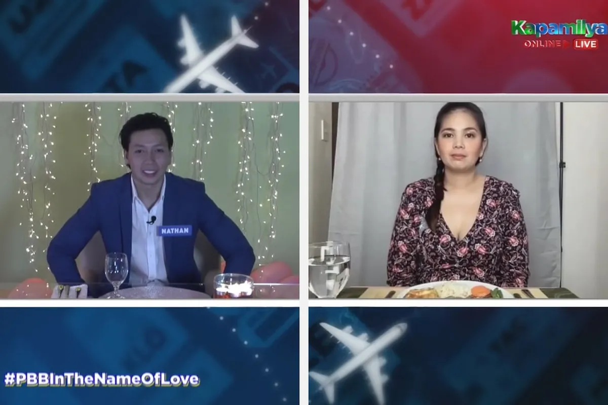 PBB: In virtual Valentine’s date, Nathan Juane showers wife with love ...
