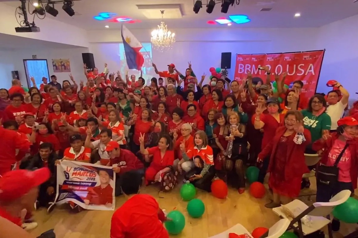 UniTeam supporters hold grand LA rally | ABS-CBN News