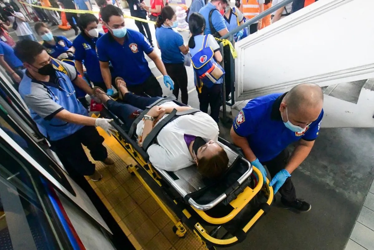 MRT-3 holds security exercise | ABS-CBN News
