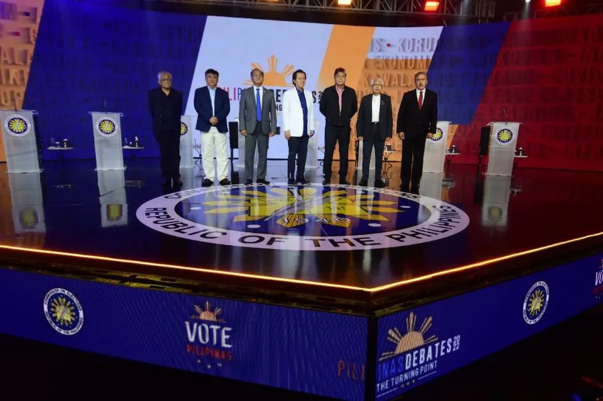 PiliPinas Debates 2022: Closing message ng vice presidential candidates ...