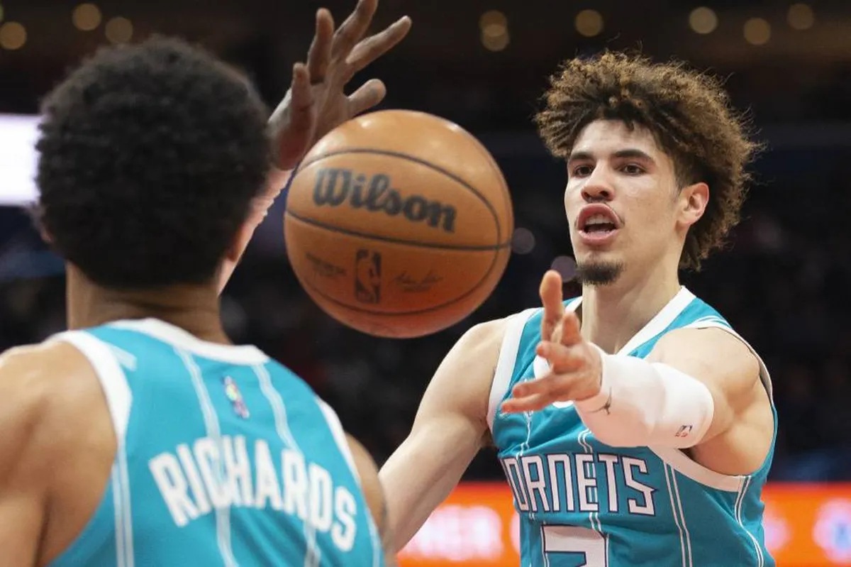 NBA: LaMelo Ball, Hornets spoil homecoming for Nets' Kyrie Irving | ABS ...