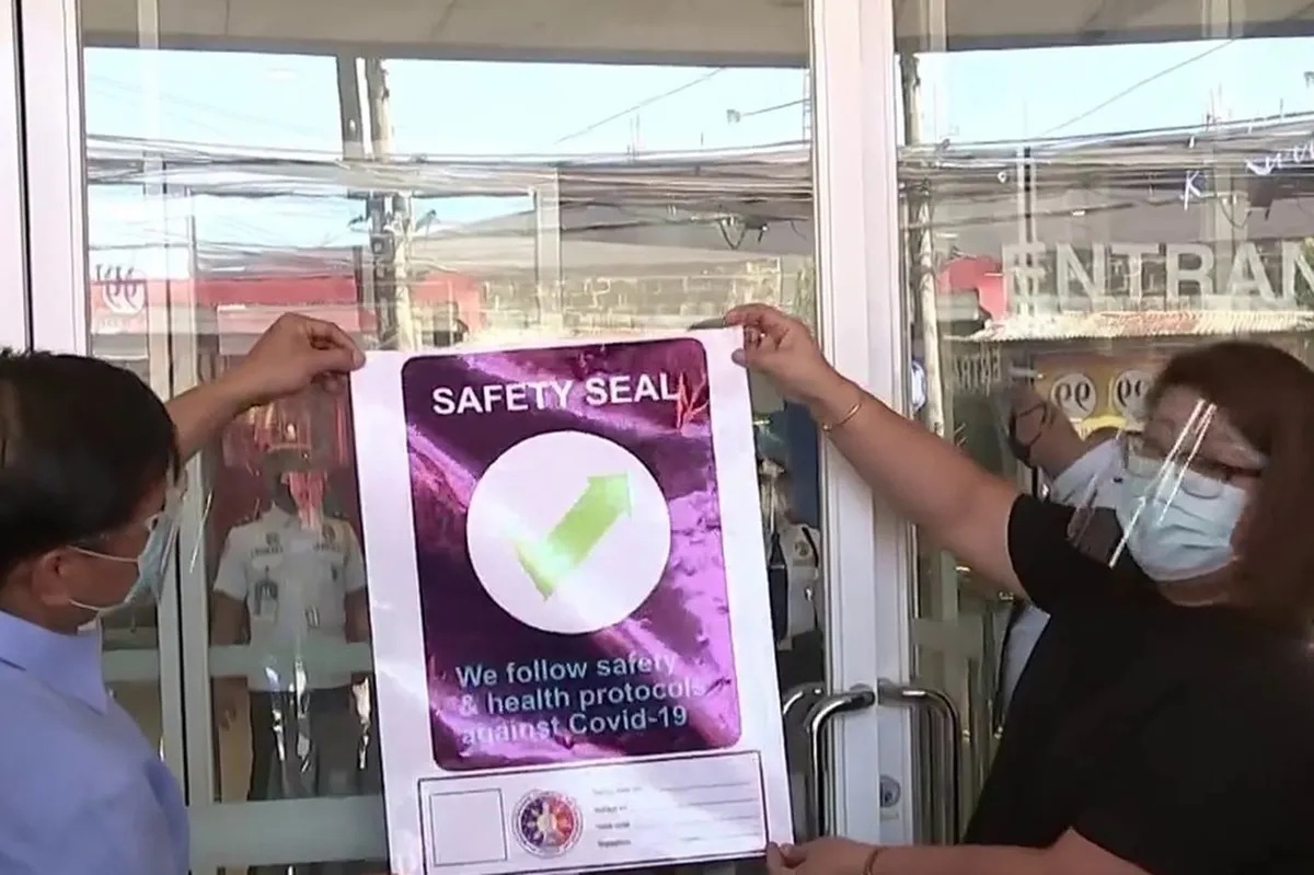 DTI to include safety seal certificate as requirement for business ...