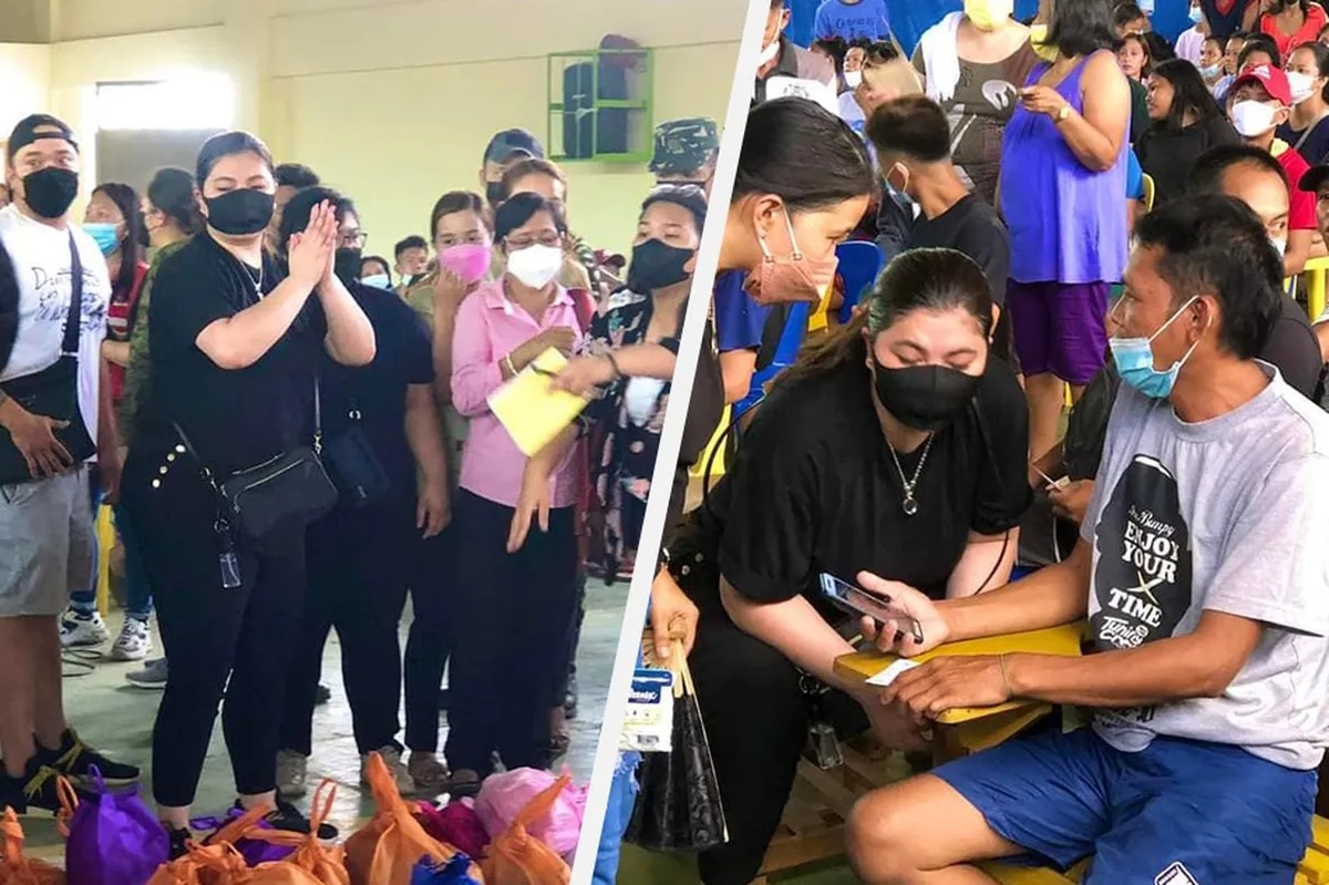 LOOK: Angel Locsin visits Agaton evacuees in Leyte | ABS-CBN Entertainment