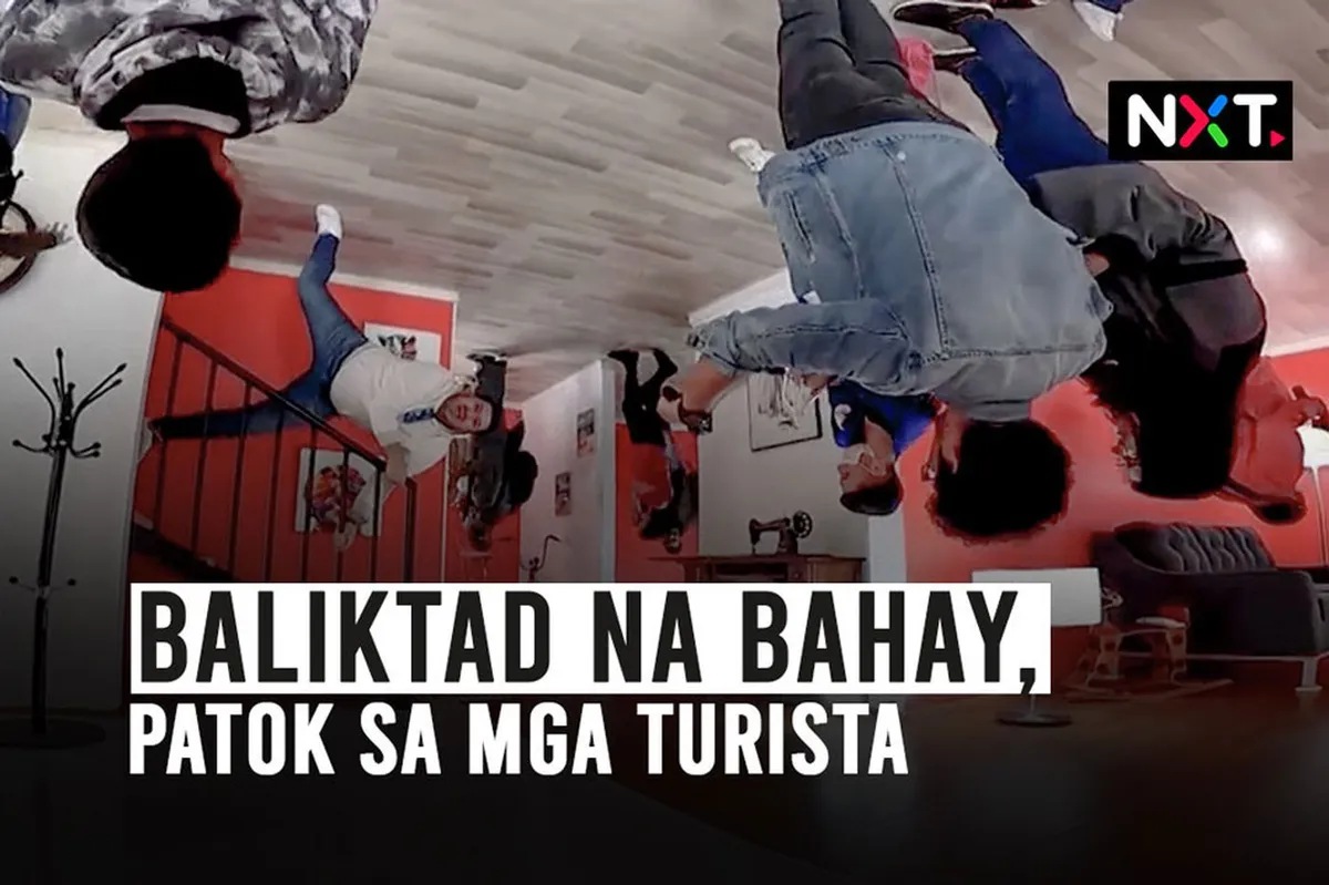 Baliktad na bahay, patok sa mga turista | ABS-CBN