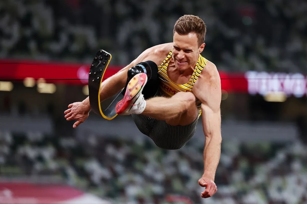 Germany's 'Blade Jumper' Markus Rehm leaps to 4th Paralympics gold ...